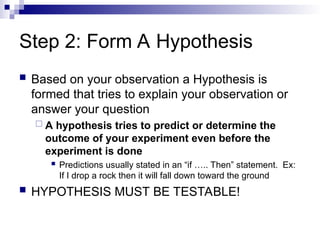 1.3 SCIENTIFIC METHOD.pptEDUCATION EDUCATION | PPT