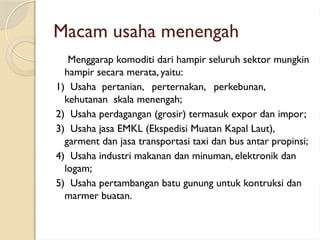Asas, Prinsip dan tujuan Usaha Mikro Kecil dan Menengah | PPTX