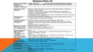 Cricket training plan for advance training | PPTX