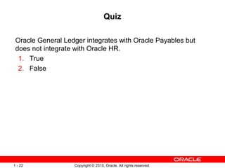 oracle General ledger process presentation 1 | PPT