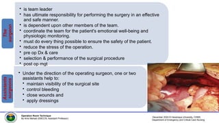 1. Introduction to Operation Theatre Nursing | PPTX