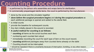 1. Introduction to Operation Theatre Nursing | PPTX