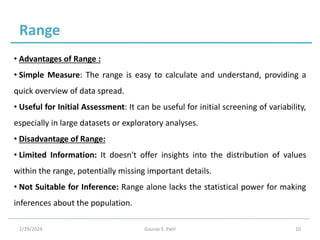 Understanding Measures of Dispersion in Data Analysis | PDF