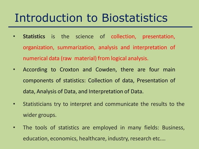 Basic Statistics, Biostatistics, and Frequency Distribution | PDF