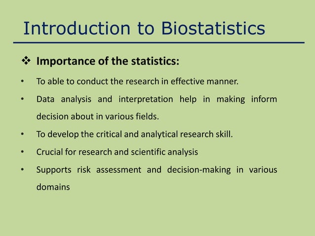 Basic Statistics, Biostatistics, and Frequency Distribution | PDF