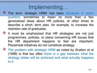 INTRODUCTION TO HUMAN RESOURCE MANAGEMENT | PPT