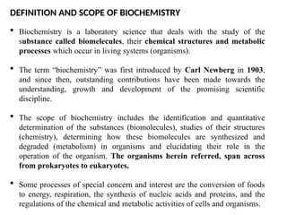 1. CELL BIOLOGY 1 of biochemistry semester 1 | PPT