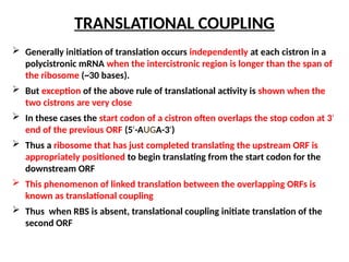mRNA and its description , procedure, function | PPTX