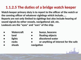 1.1.2 Procedures for the relief, maintenance and handover of a watch.pptx