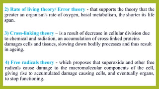 1. Normal Aging Process, Concepts, Theories, Cognitive & Psychological ...