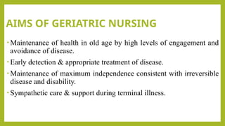 1. Normal Aging Process, Concepts, Theories, Cognitive & Psychological ...