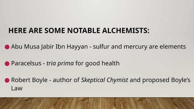 the classical elements.................. | PPTX