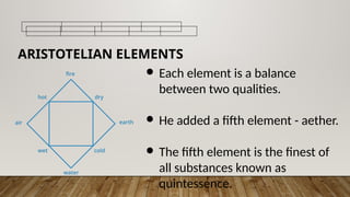 the classical elements.................. | PPTX