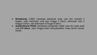 pembelajaran konsep dasar paud Hakikat AUD dan PAUD.pptx