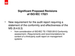 Presentation of ISO_IEC 17021-1 (Conformity assessment — Requirements ...
