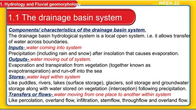 1. hydrology and fluvial geomorphology.pptx