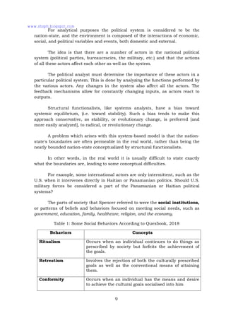 1. DISS_Structural - Functionalism and its Importance in Examining ...