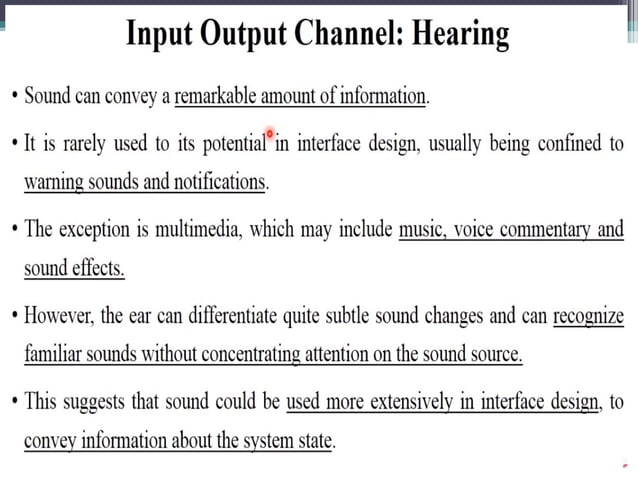 1.1-INPUT OUTPUT CHANNELS Input Output Channels | PPT