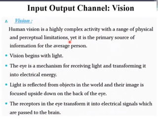 1.1-INPUT OUTPUT CHANNELS Input Output Channels | PPT