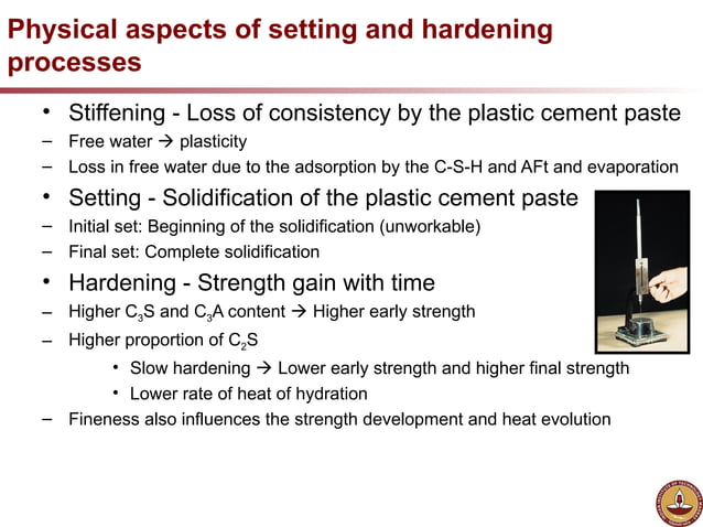 Cement Definition and its types by NPTEL website | PPT