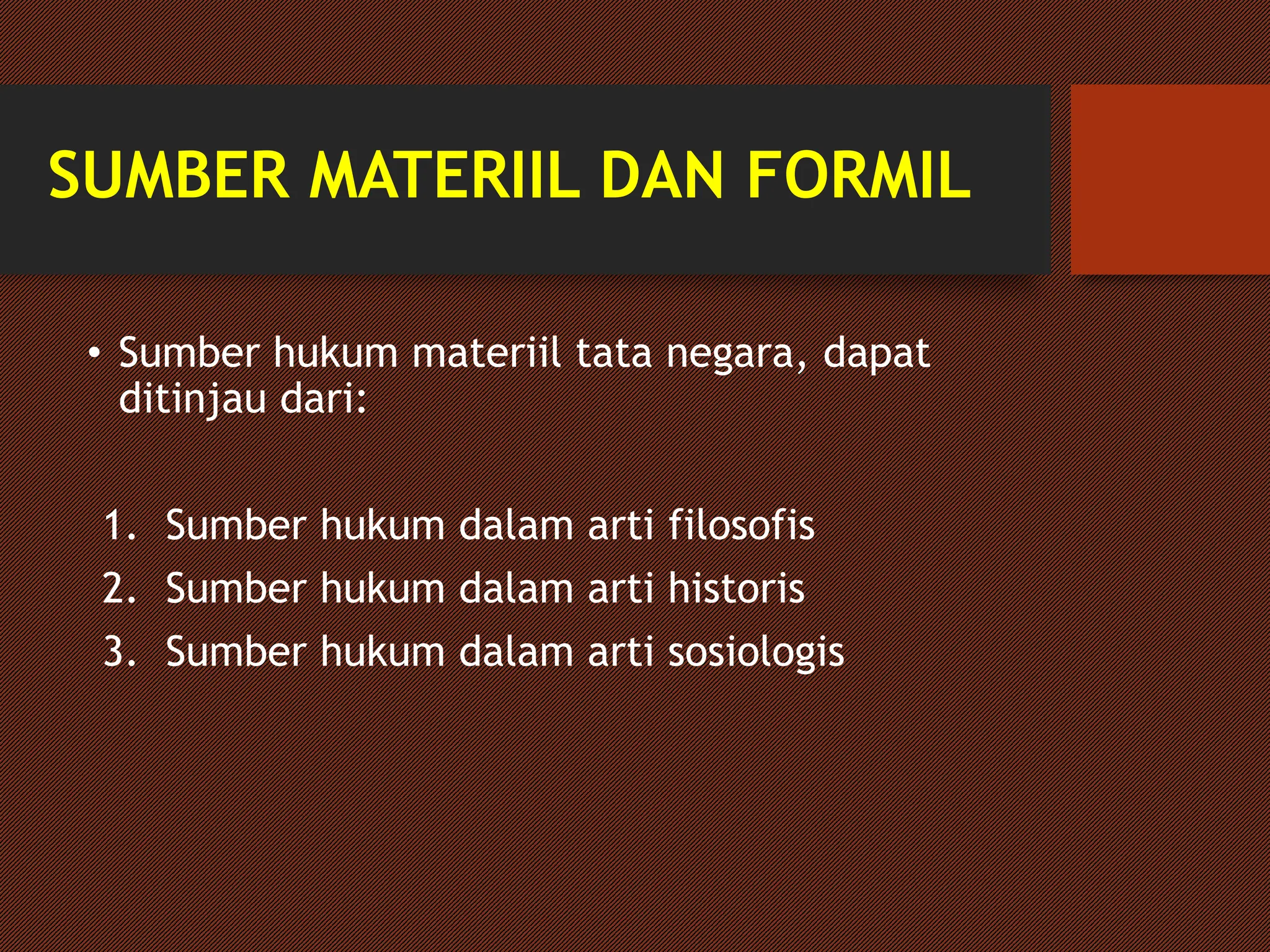 1. Sumber dan Asas Hukum Tata Negara new | PDF