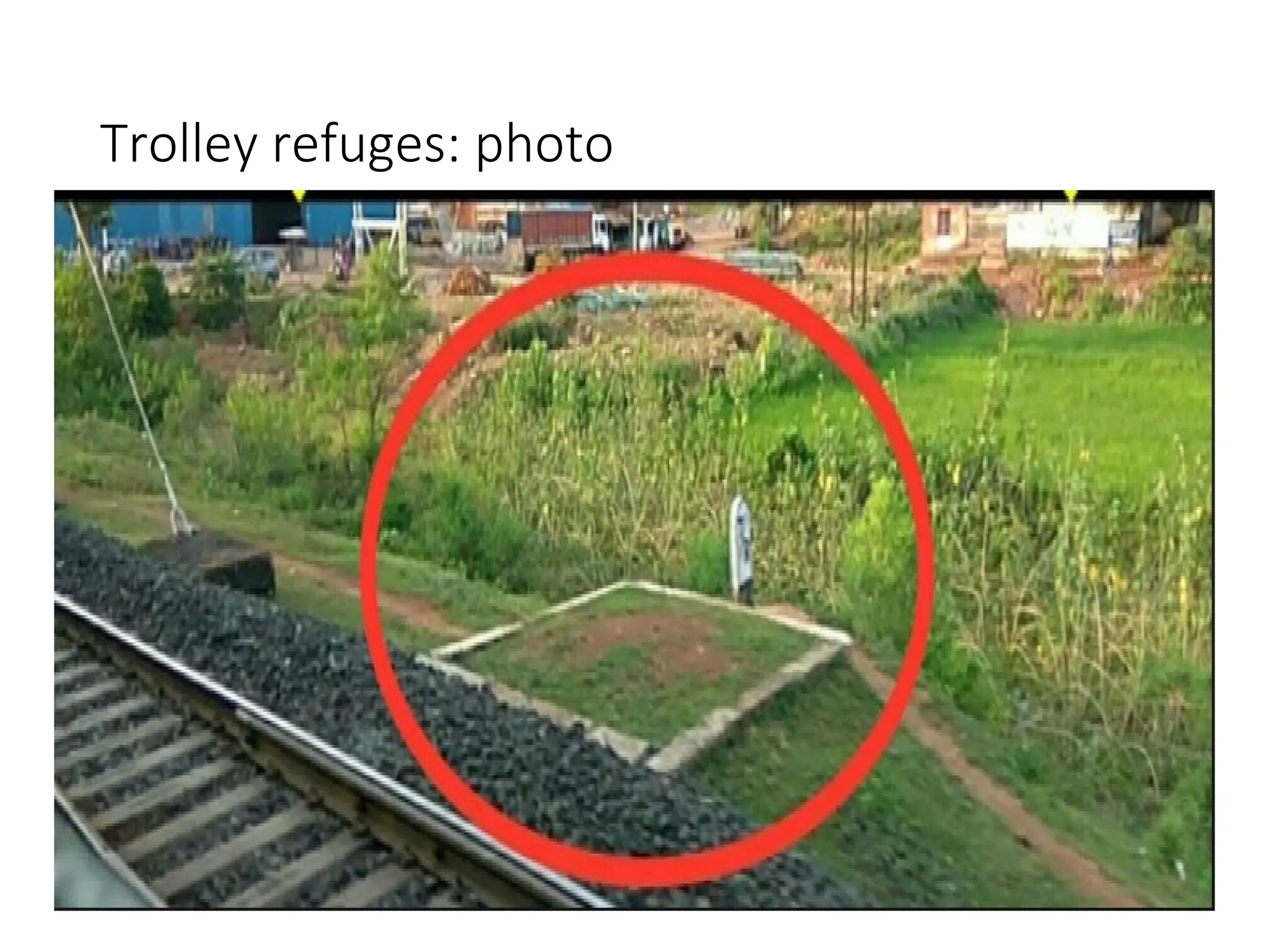 Trolley refuges, It contains trolley refugee specifications and ...