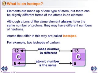 0620 Cambridge chemistry Atomic Structure | PPT