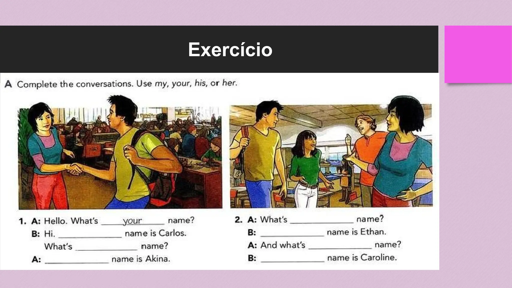 welcome greetings pronouns verb to be pr | PPT