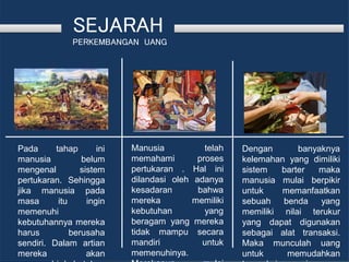 Produksi, Barter dan Penggunaan Uang sebagai alat tukar | PDF