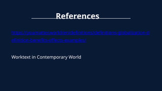1. INTRODUCTION TO GLOBALIZATION.pptxXXX | PPTX