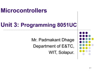 1. PPT_8051 _Embedded C Prog- On chip Programming.ppt