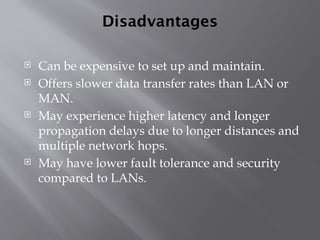 COMPUTER NETWORK -LAN ,WAN ,MAN FUNCTIONSpptx | PPTX