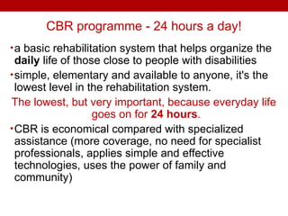 1.3_CBR program AIMS, OBJECTIVES, PRINCIPLES, ORGANISATIONAL STRUCTURE ...