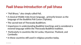 1. Introduction of pali language--- .pptx