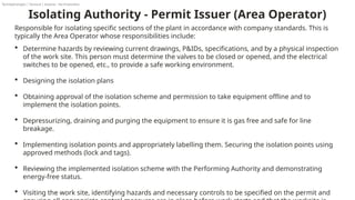 Presentation LOTO Energy Isolation procedure | PPTX