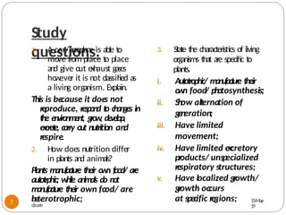 Introductin to biology.pptx Biology Form 1 notes, good for form one ...