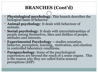 1. schools of psychology types importance | PPT