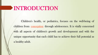 1. Introduction, Concept of child care.pptx