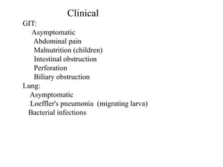 1. Ascariasis-1.pdf the lifecycle diagnosis the prevention and treatment | PPT
