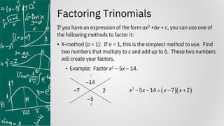 1.3 Factoring Quadratics (Presentation).pdf