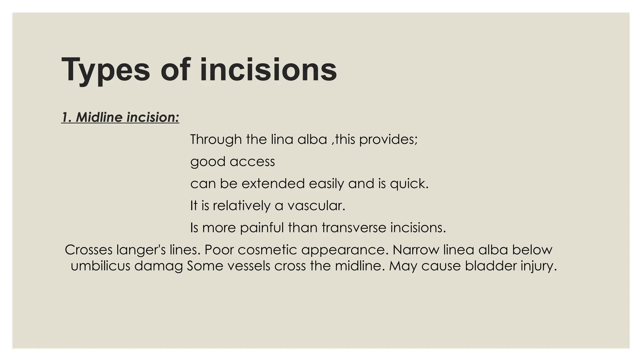 1.Surgery and indications ,incision its typespptx | PPTX