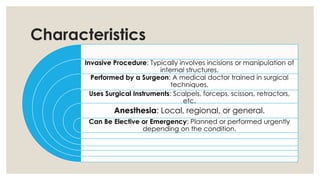 1.Surgery and indications ,incision its typespptx | PPTX