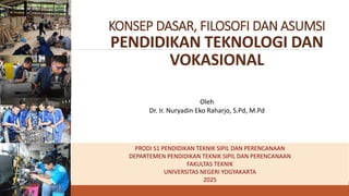 1. Konsep filosofi asumsi Pondasi teknologi | PDF
