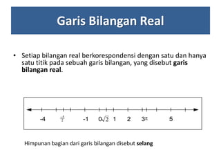 Sistem Bilangan Rill matematika teknik sipil | PDF