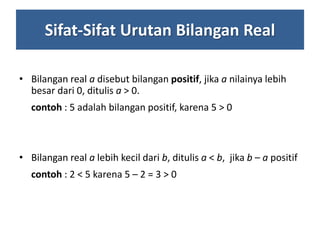 Sistem Bilangan Rill matematika teknik sipil | PDF