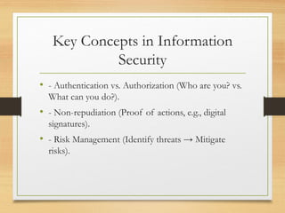 basic of Information Security for beginner .pptx