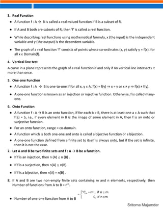 CBSE - Grade 12 - Mathematics - Ch 1 - Relations and Function (PDF ...