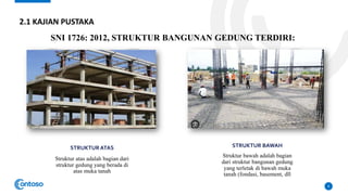 analisis kekuatan struktur bangunan bertingkat denganmetode non ...