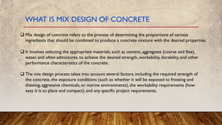 1. Mix Design M20 CT.pdf for M20 Grade mix design | PPT