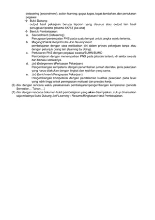 VER2_Juknis Pengisian Individual Development Plan 2025 | PDF